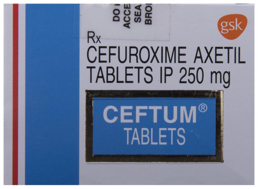 PositraRx: Your Local Online Pharmacy: CEFTUM 250 MG TABLET