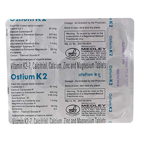 PositraRx: Your Local Online Pharmacy: OSTIUM K2 TABLET