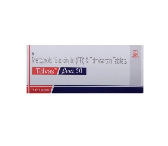 TELVAS BETA 50 MG TABLET | PositraRx: Your Local Online Pharmacy