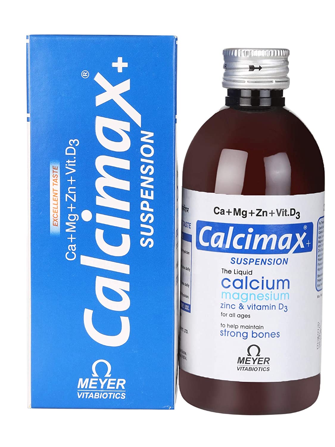 CALCIMAX PLUS SUSPENSION 200 ML | PositraRx: Your Local Online Pharmacy