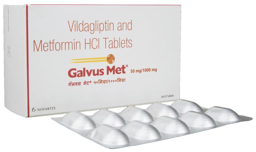 GALVUS MET 50 MG/1000 MG TABLET | PositraRx: Your Local Online Pharmacy