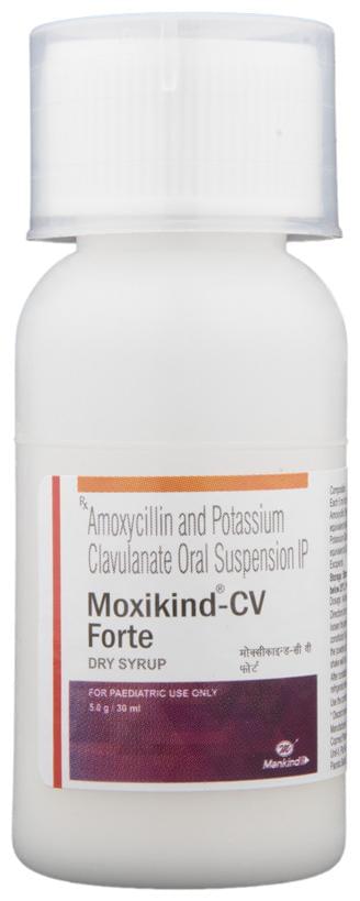 PositraRx: Your Local Online Pharmacy: MOXIKIND-CV FORTE DRY SYRUP