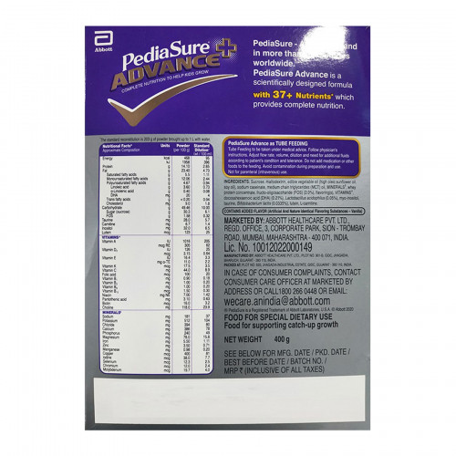 PositraRx: Your Local Online Pharmacy: PEDIASURE ADVANCE 2 PLUS VANILLA ...