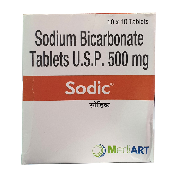 PositraRx: Your Local Online Pharmacy: SODIC 500 MG TABLET