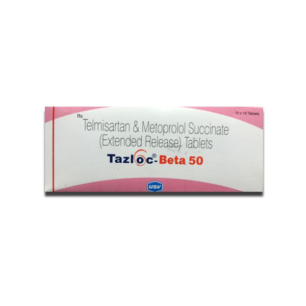 TAZLOC-BETA 50 TABLET | PositraRx: Your Local Online Pharmacy
