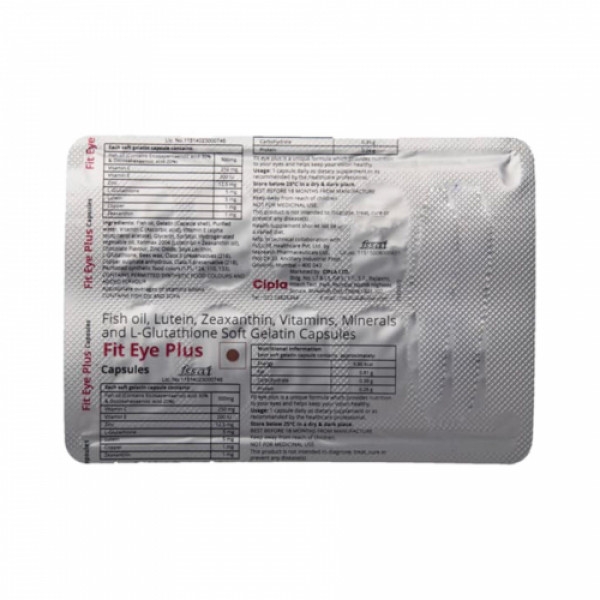 PositraRx: Your Local Online Pharmacy: FIT EYE PLUS CAPSULE