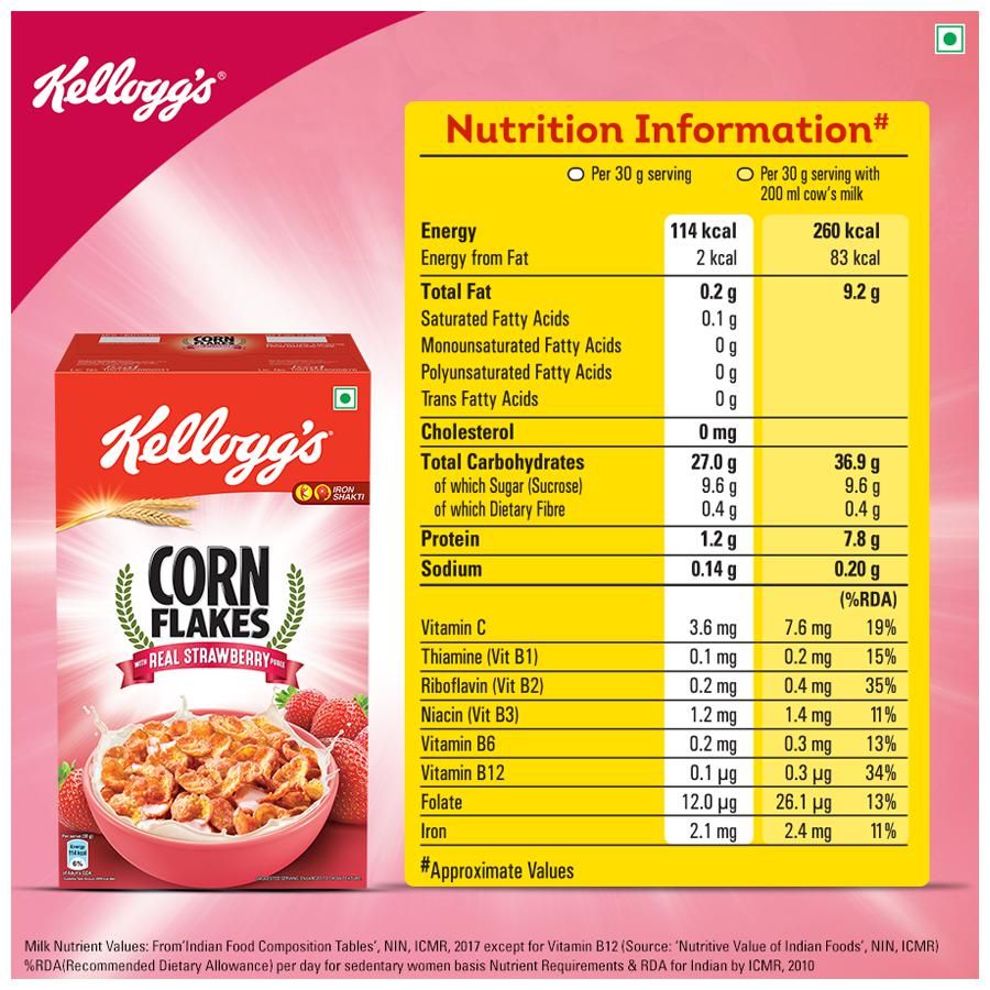 Corn Flakes Ingredients List