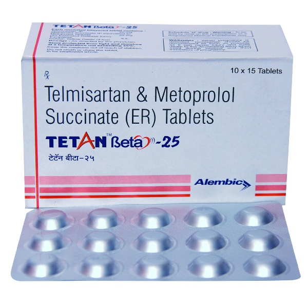 TETAN BETA 25 MG TABLET | PositraRx: Your Local Online Pharmacy