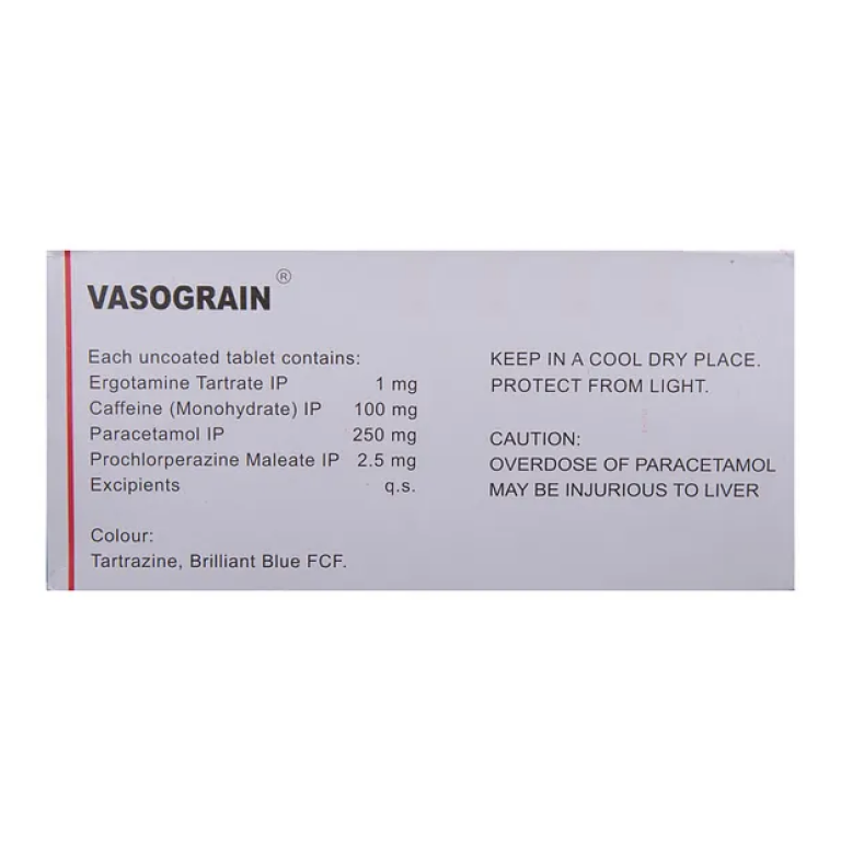 PositraRx: Your Local Online Pharmacy: VASOGRAIN TABLET