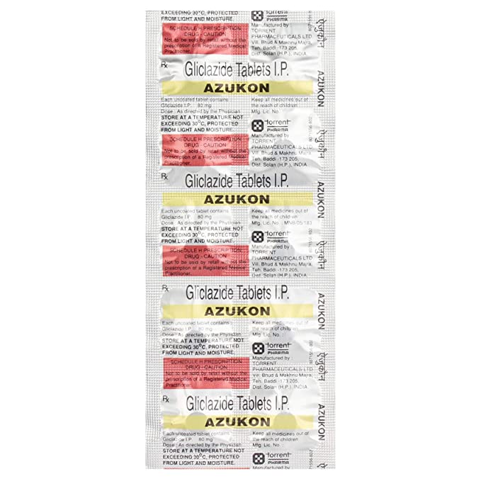 AZUKON 80 MG TABLET | PositraRx: Your Local Online Pharmacy
