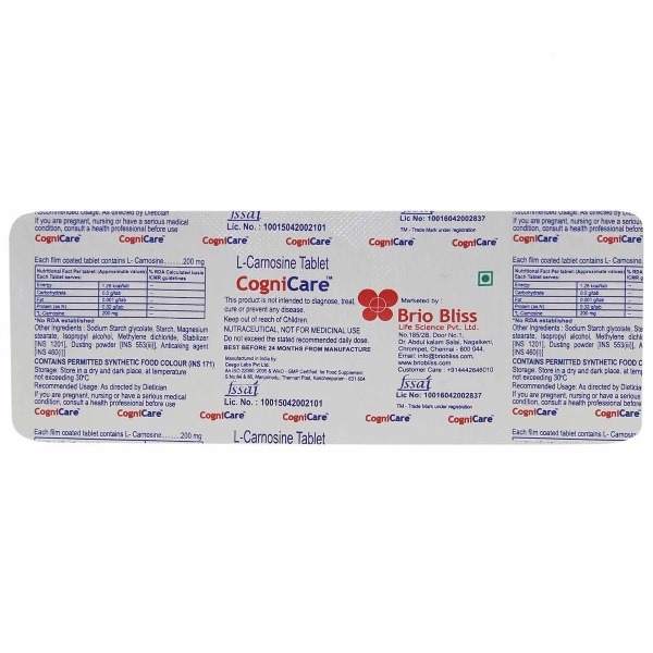 PositraRx: Your Local Online Pharmacy: COGNICARE TABLET