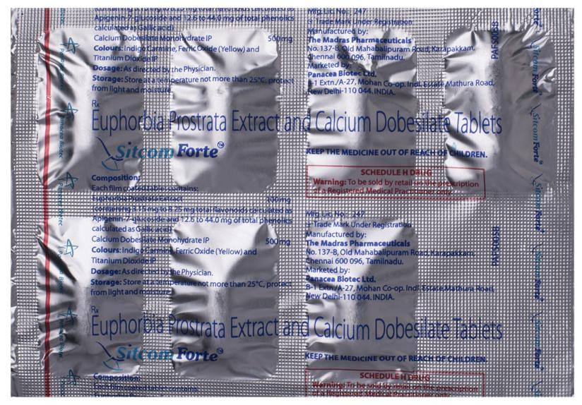 PositraRx: Your Local Online Pharmacy: SITCOM FORTE TABLET